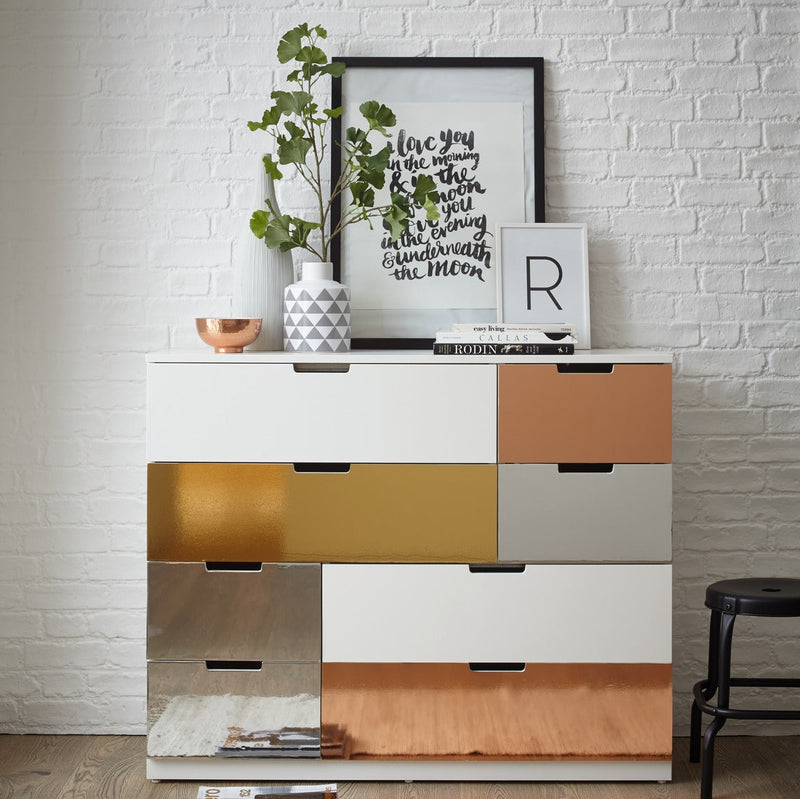 Modern Shiny Metallic Silver Self Adhesive Vinyl | 450mm/m – Vinyl Depot UK