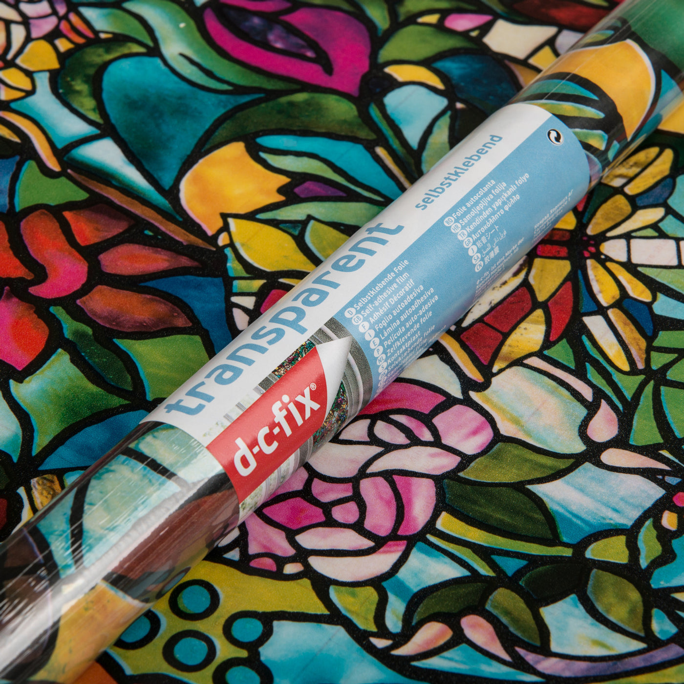 Stylish Venetian Garden Transparent Window Self Adhesive Vinyl | 450mm ...